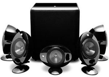 KEF KHT2005.3 luidsprekers met KUBE-2 subwoofer